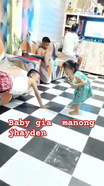 Baby gia with manong jhayden - YouTube