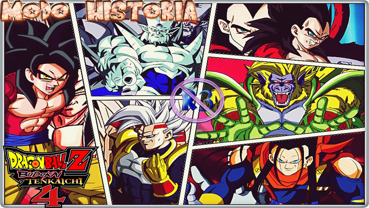 Saga Dragon Ball GT Sin Pulsar R3 (DBZ BT4 VERSION LATINO DIFICIL ...