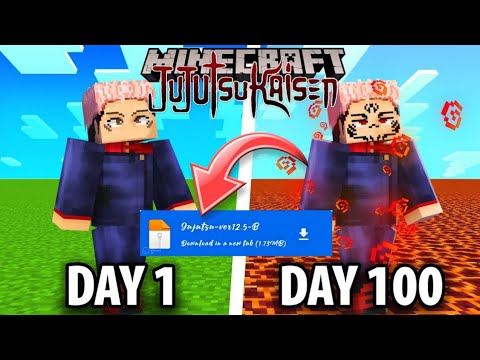 Jujutsu Kaisen addon for Minecraft pe 1.20+ // jjk addon for mcpe - YouTube