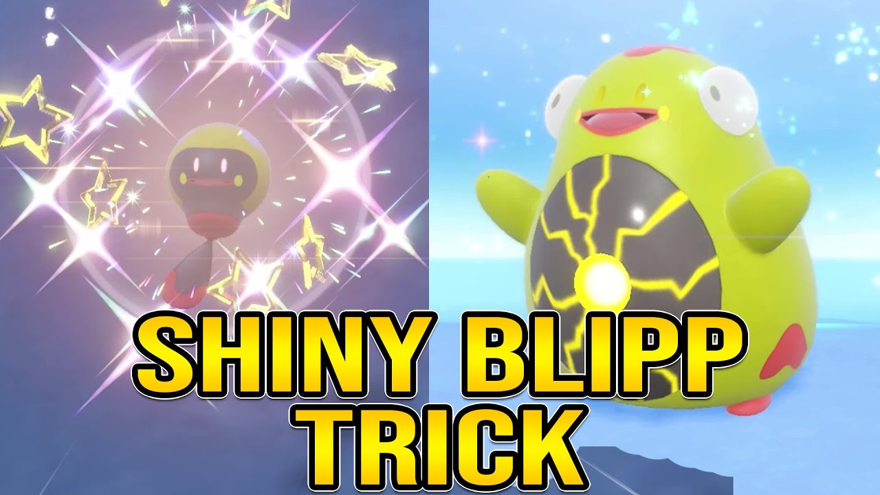 SHINY BLIPP TRICK | Pokémon Karmesin und Purpur - YouTube