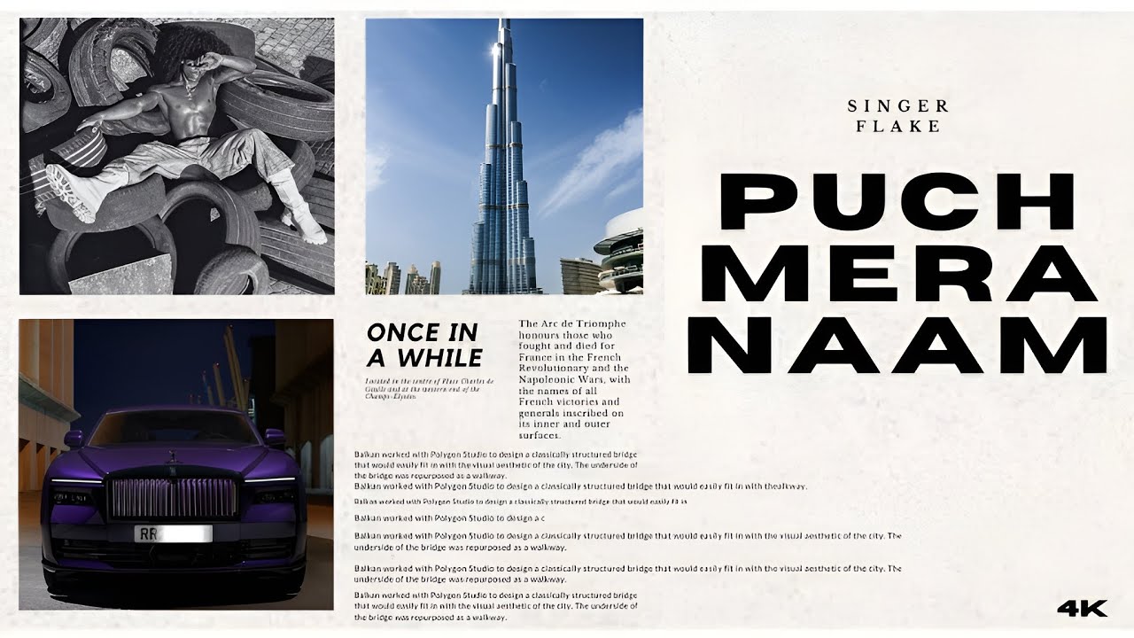 Flake - PUCH MERA NAAM | Volume 1 | Prod by. Veedy | Latest Hit Songs ...