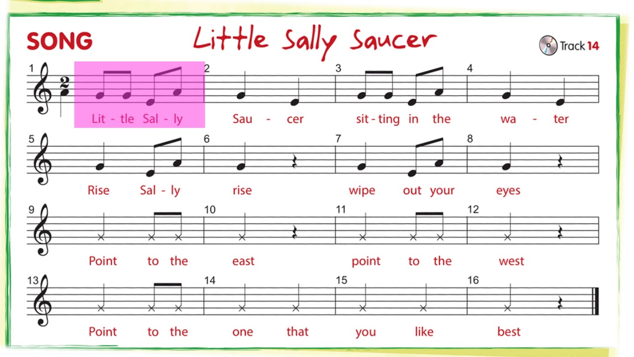 Editions RABIH - MAW - YB - Ch 9 - Little Sally Saucer Song - YouTube