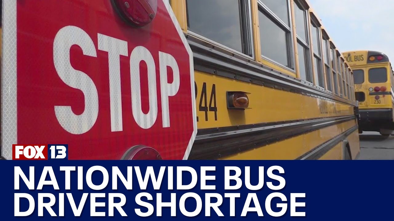 Districts nationwide struggle with bus driver shortage | FOX 13 Seattle ...