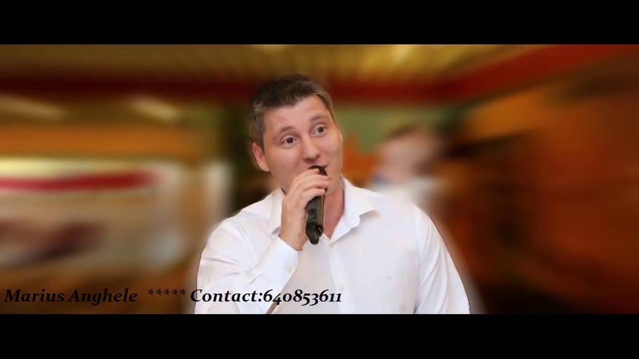 MARIUS ANGHELE - VREAU SA IMI CANTE UN LAUTAR - YouTube