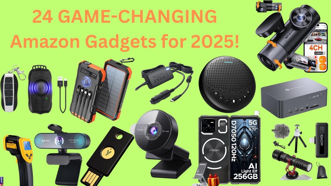 Coolest Amazon Tech Gadgets That Will Blow Your Mind! - YouTube