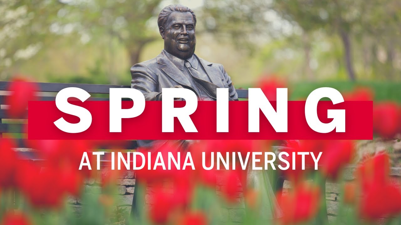 Springtime at Indiana University Bloomington - YouTube