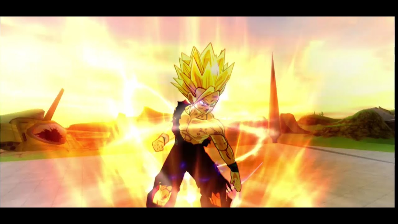 DBTK3 Gameplay Saga Cell - "Sangohan Explose !"(4K Full fight) - YouTube