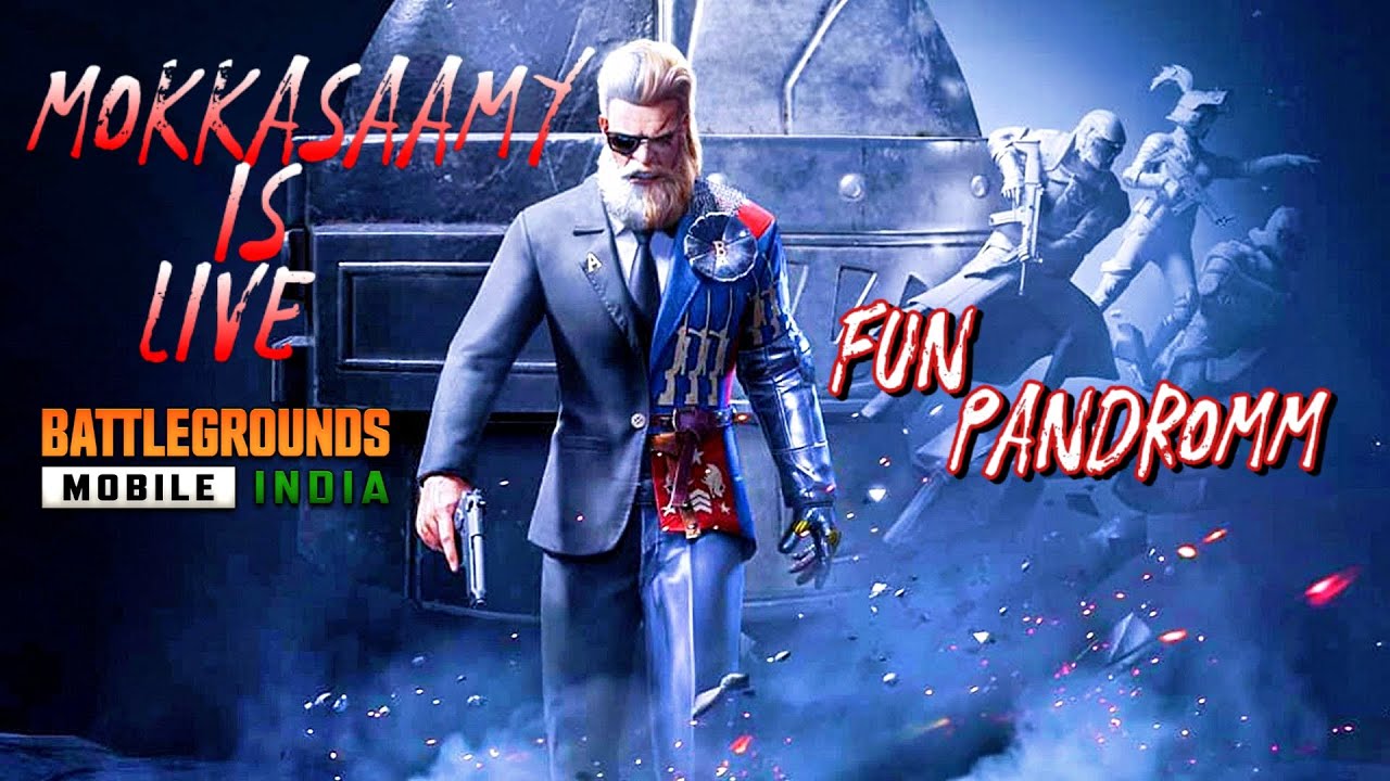 Mokkasaamy Is Live ⭕| BGMI | தமிழ் | Fun Pandrom | Subscribe... - YouTube