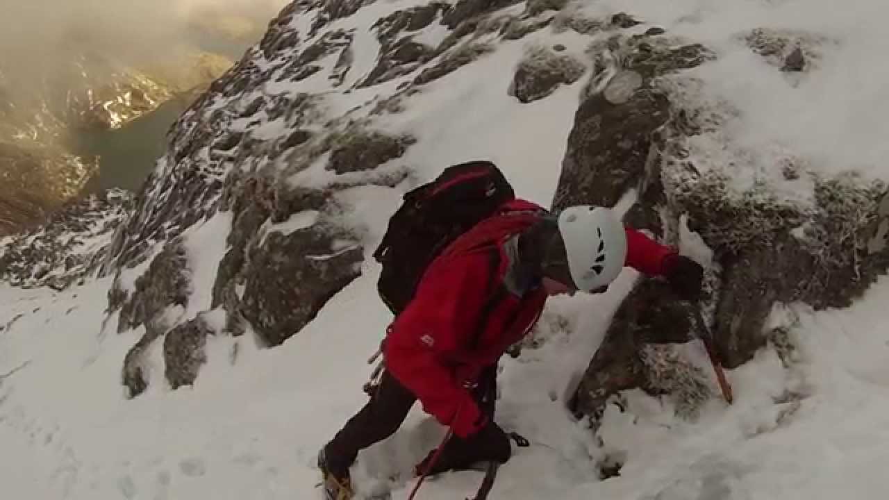 Climbing Central Trinity 24 01 15 - YouTube