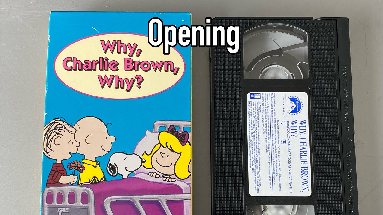 Opening to Why, Charlie Brown, Why? 1995 VHS (2004 Reprint) - YouTube