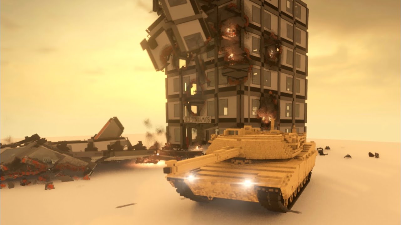 Destroyed The Office On A Tank In Teardown - YouTube