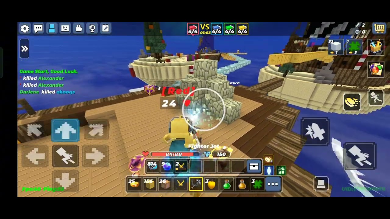 gameplay with my new account on blockman go - YouTube