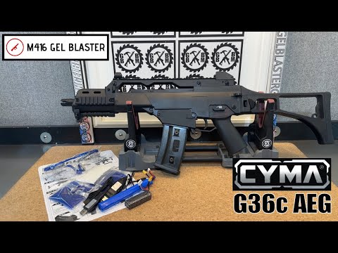 CYMA -JUND (TOY) G36c AEG Gel Ball Blaster - Metal Gears - Blowback ...