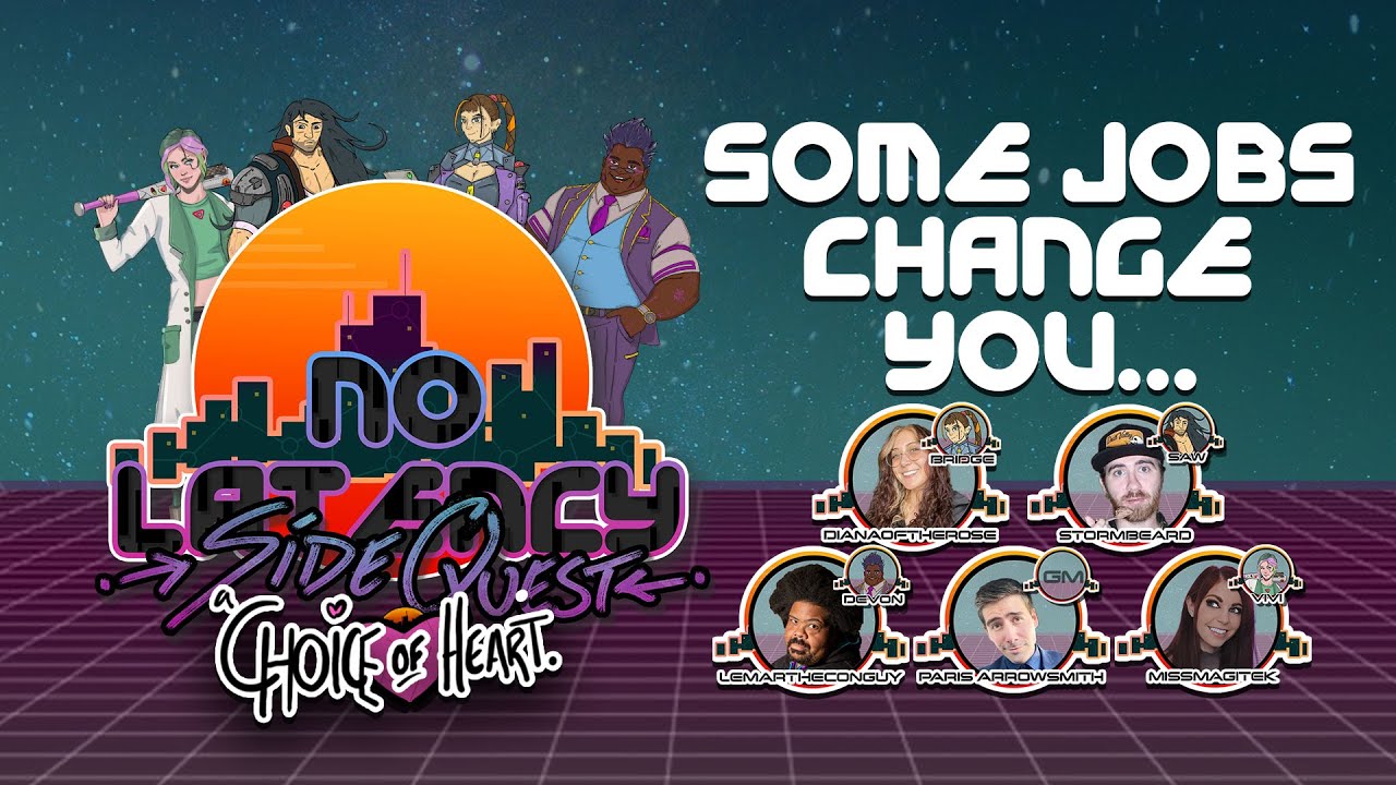 No Latency SideQuest - A Choice of Heart Trailer FT.@DianaOfTheRose @LemarTheConGuy &@MagiRPG ...