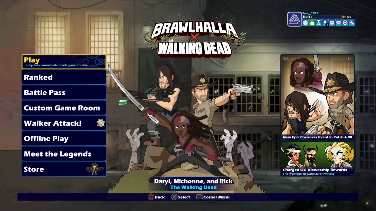Brawlhalla - Walking Dead Event Music - YouTube