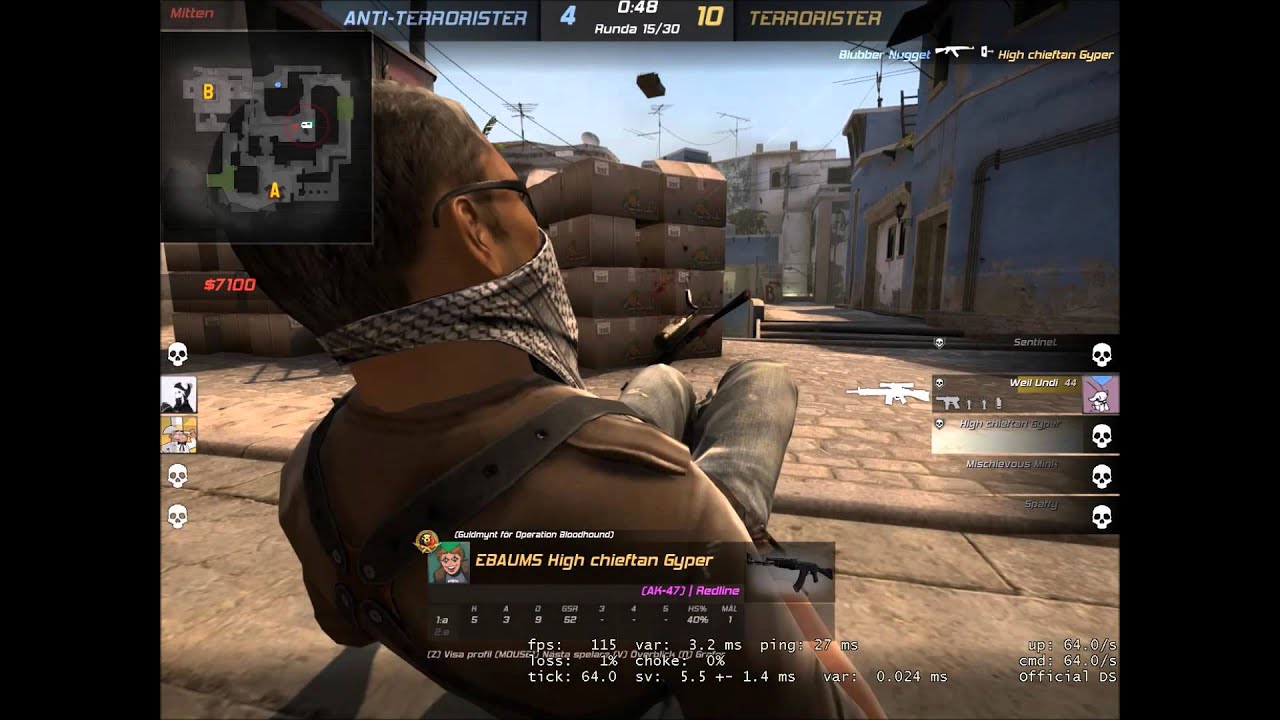 CS:GO - Average MG2 clutch - YouTube