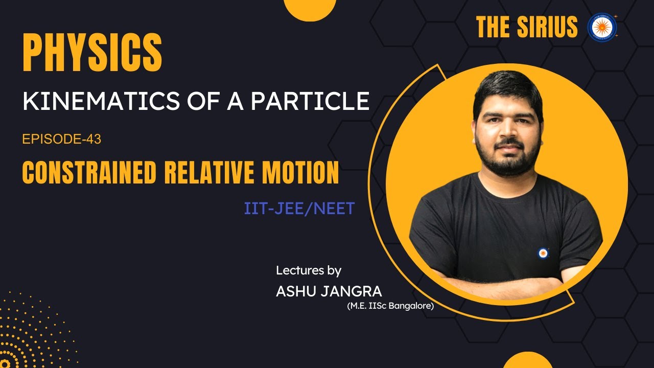 Episode-43 (Constrained on Relative Motion) - YouTube