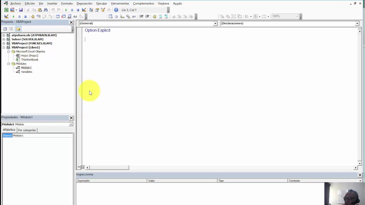 7 Renombrar Modulos en VBA - YouTube