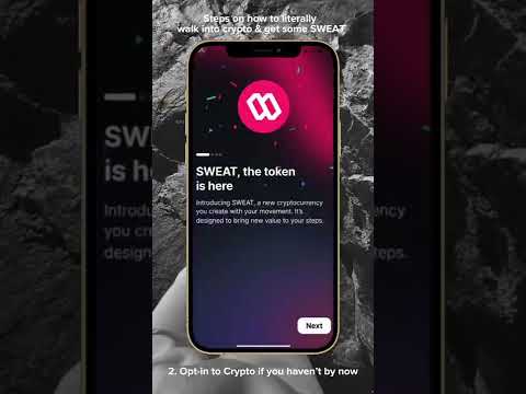 How to install Sweat Wallet via Sweatcoin app