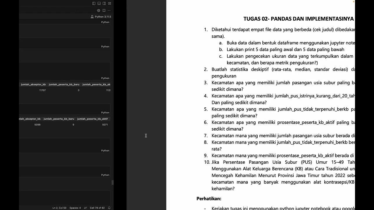 TUS-Data Wrangling-Jonatan Sihombing-Implementasi Pandas 01 - YouTube