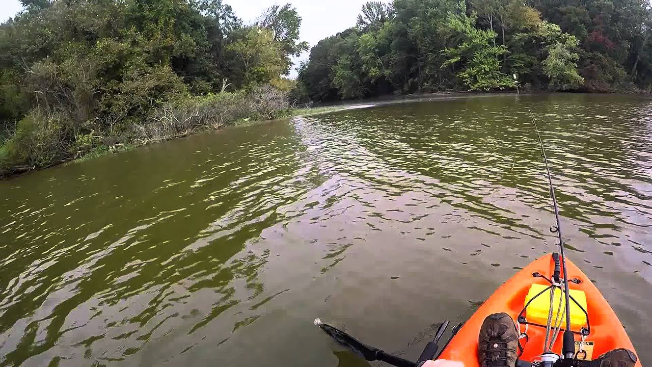 Kayak Fishing Wheeler Wildlife Refuge - YouTube