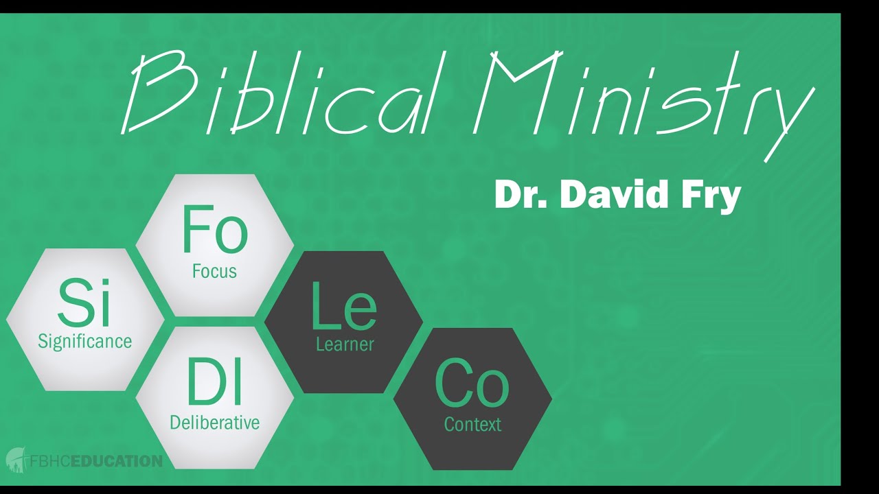 Biblical Ministry Part 2 - YouTube
