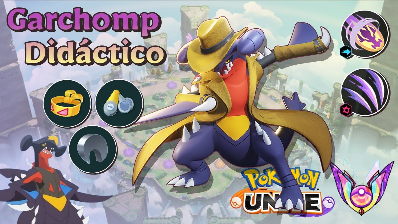 Solo Pegas Criticos Con Esta Build | Garchomp | Pokemon Unite ...