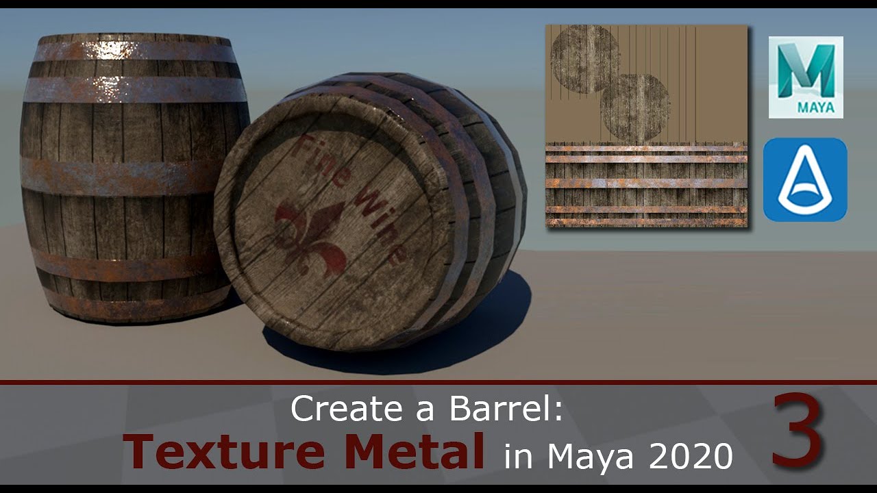 Top Metal Barrel Texture
