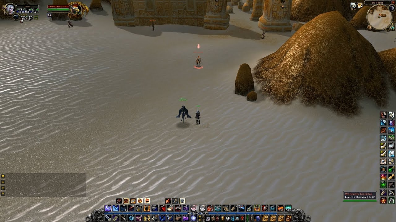 Warleader Krazzilak (Rare Elite), Tanaris, WoW Classic - YouTube