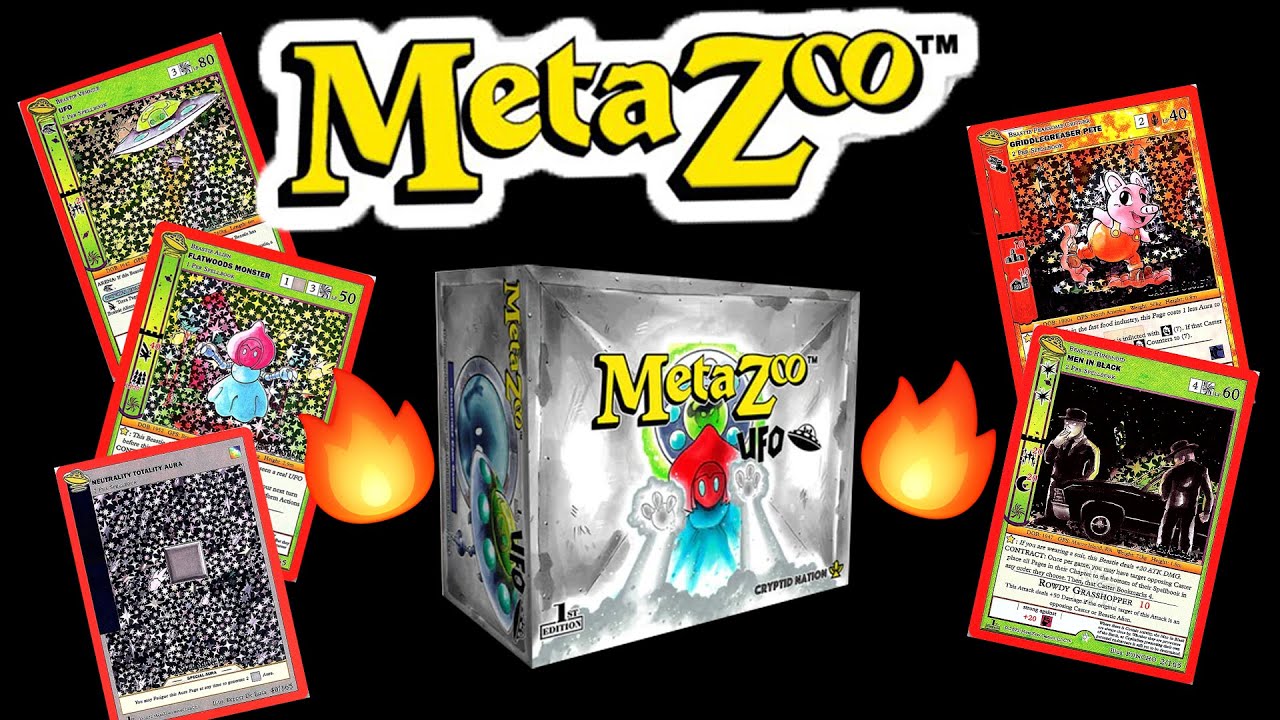 My First MetaZoo UFO Booster Box Opening! - YouTube