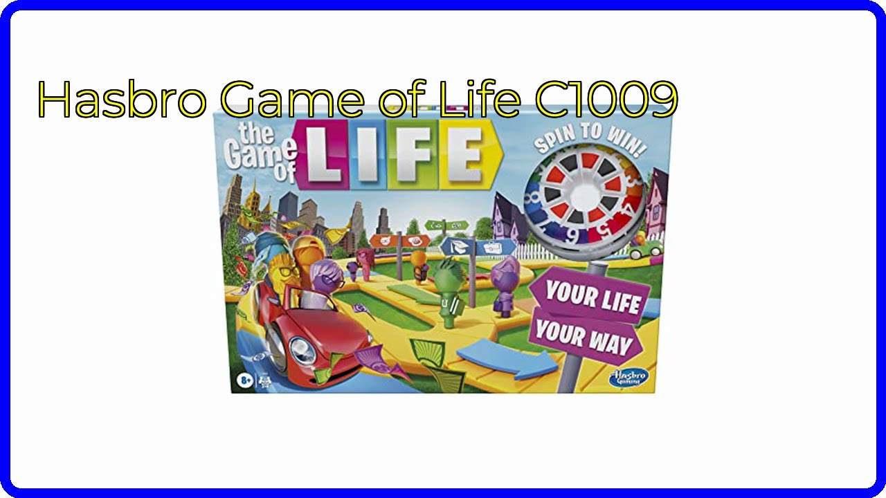 REVIEW (2024): Hasbro Game of Life C1009. ESSENTIAL details. - YouTube