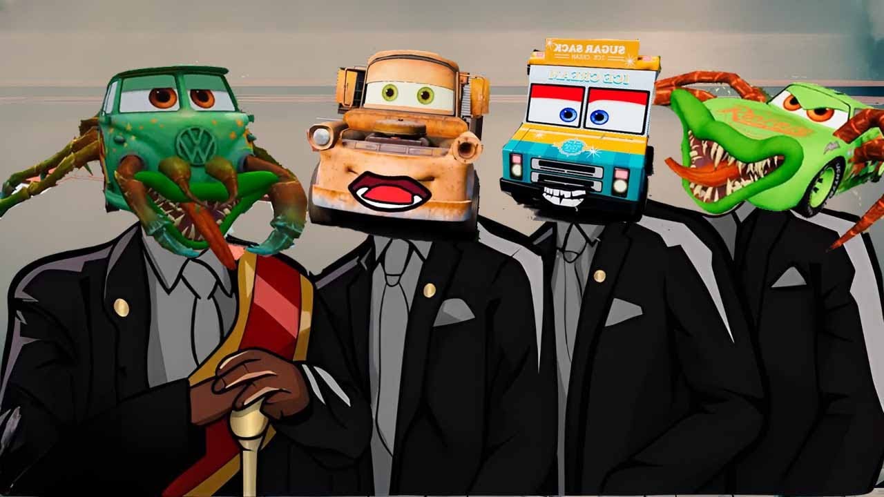 Mater & Epic Escape From Lightning McQueen Eater - COFFIN DANCE Meme ...