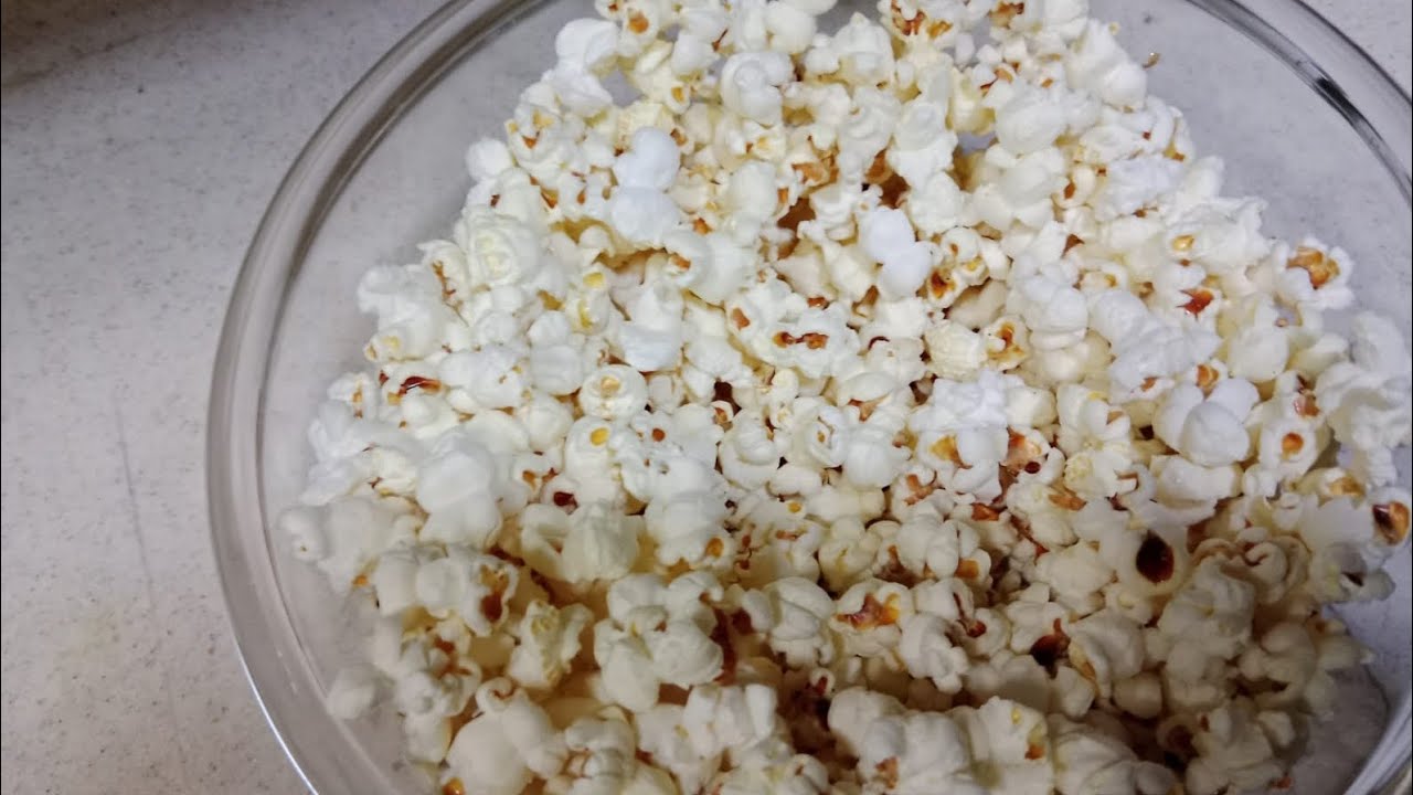 popcorn recipe l how to make popcorn in just Three minutes 😋 - YouTube