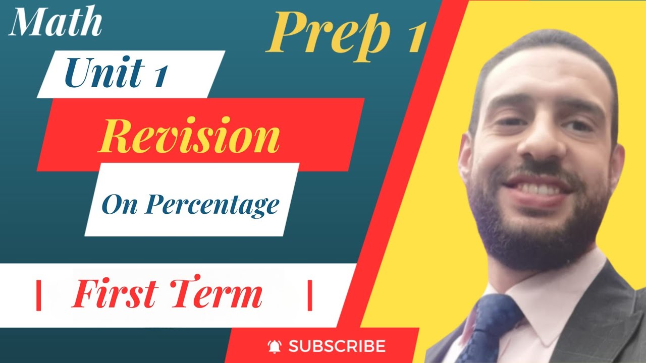 Prep1/Math -Unit_1,[Revision on Percentage ](First Term)/2025 - YouTube