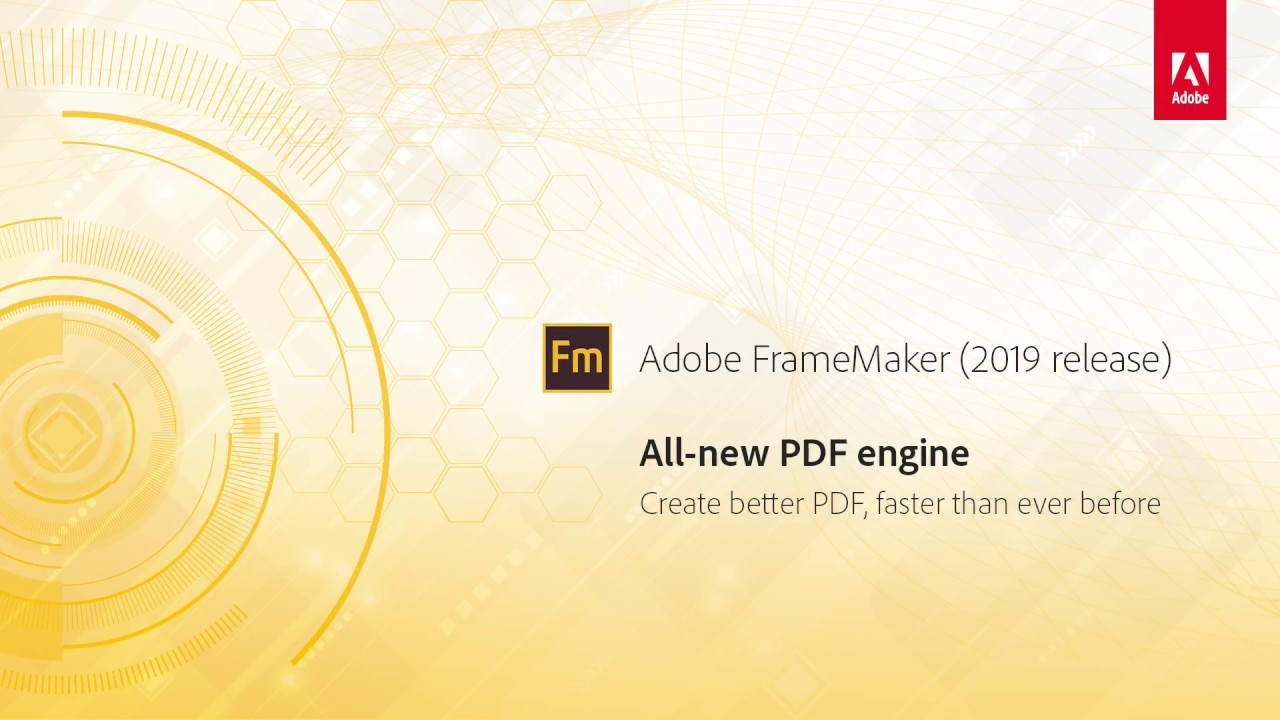 All-new PDF Engine – Adobe FrameMaker (2019 release) - YouTube