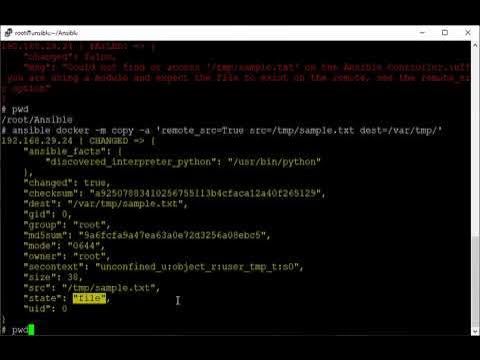 Ansible# 10 - Copy Module to Copy Files and Directories on Remote ...