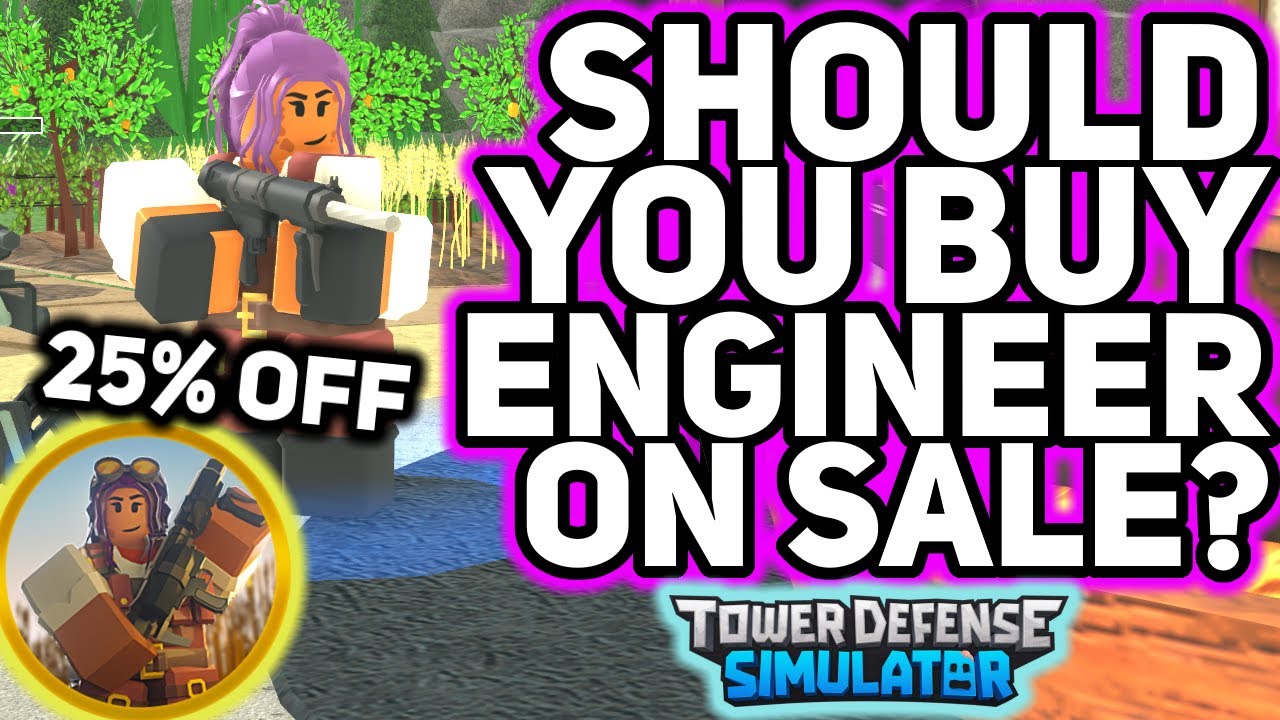 Should you buy Engineer on SALE? - Memorial Update - Tower Defense ...