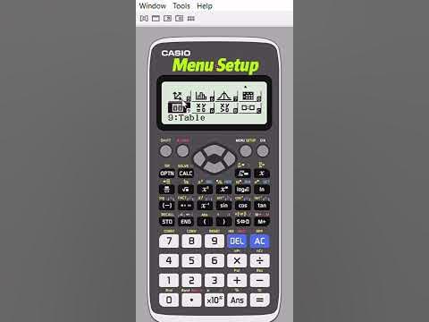 Plot a graph with table function - GCSE Calculator - YouTube