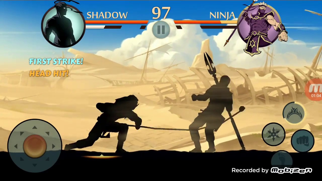 Shadow Fight 2 (Iron Reign Survival Back to Back Fights) - YouTube