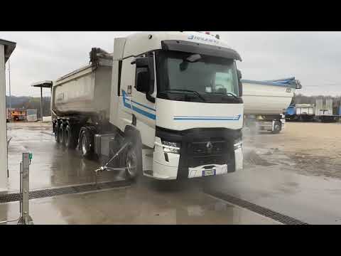 OMZ SRL - IMPIANTO DI LAVAGGIO LAVARUOTE E CHASSIS / WHEEL  AND CHASSIS WASHING PLANT