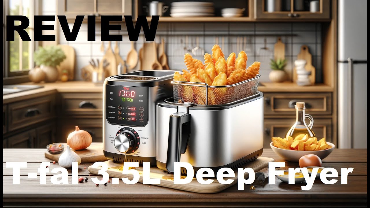 Mastering Deep-Frying: T-fal 3.5L Deep Fryer with Basket Review - YouTube