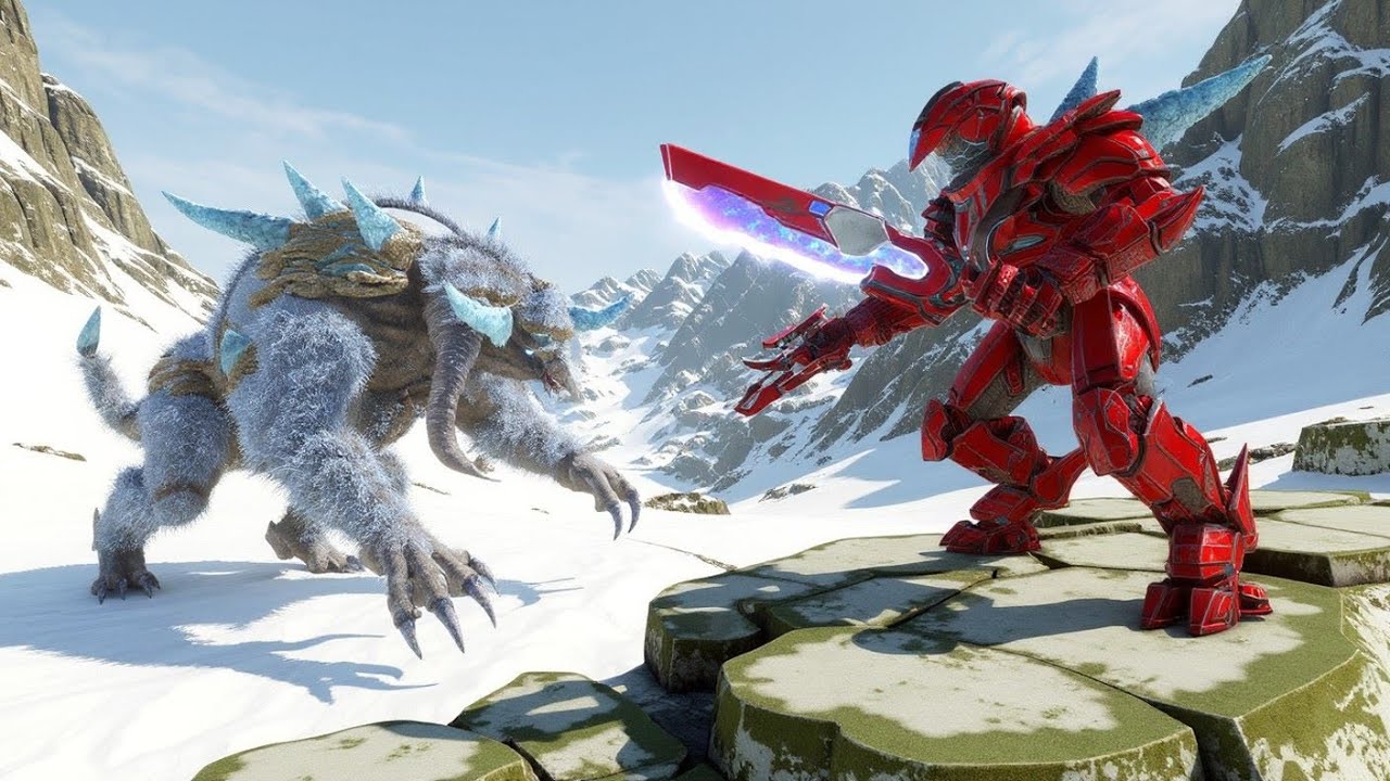 Forest Titan to Ice Titan Complete (Ark Survival Ascended) - YouTube