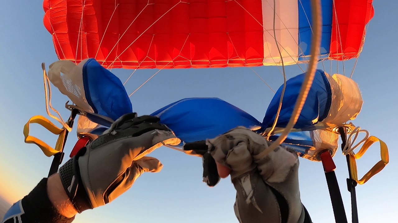 Sunset jump over the desert - YouTube