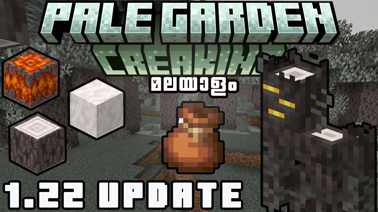 The 1.22 Update is Full of Suprises With New Mob and Biomes.... (മലയാളം ...