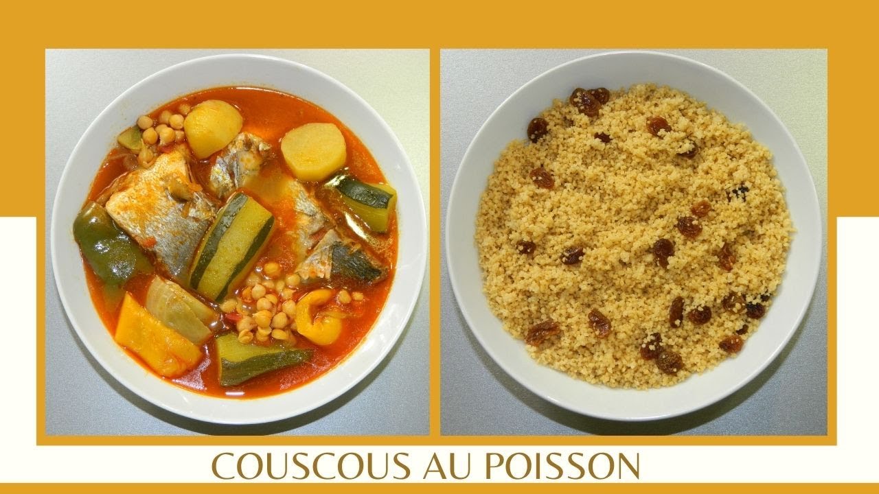 couscous au poisson #141 / couscous with fish - YouTube