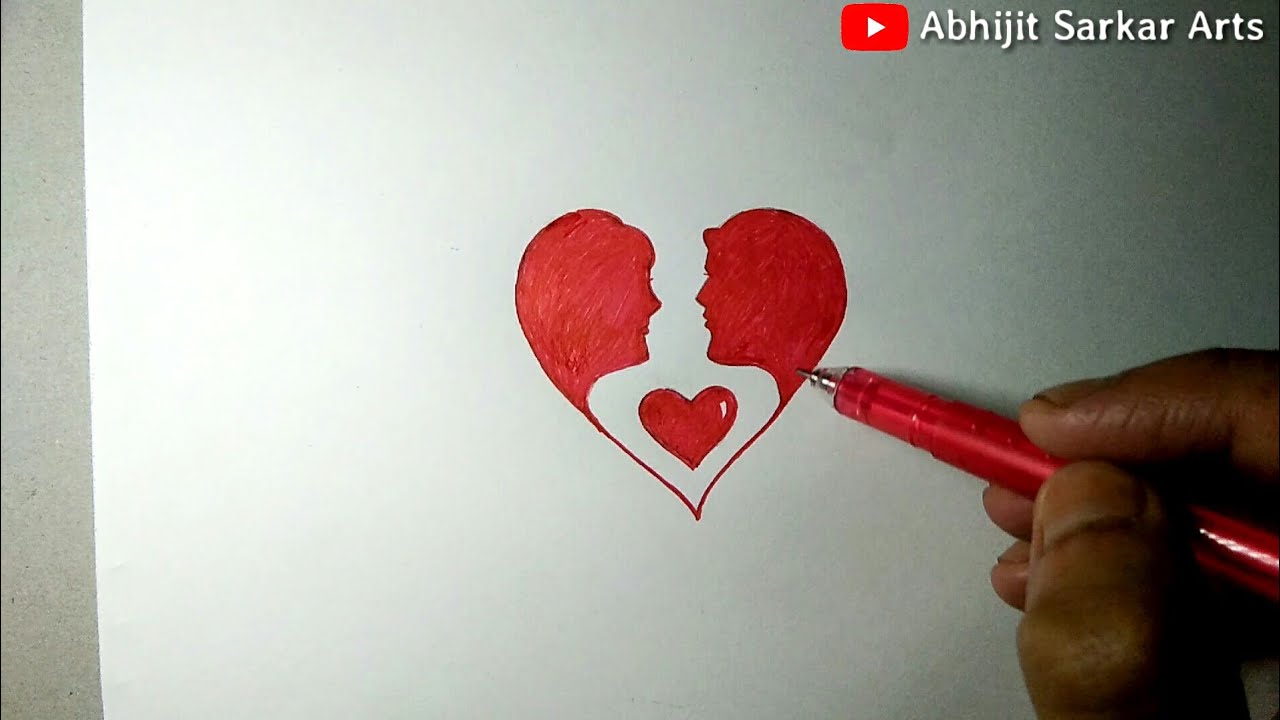 Perfect Heart Drawing