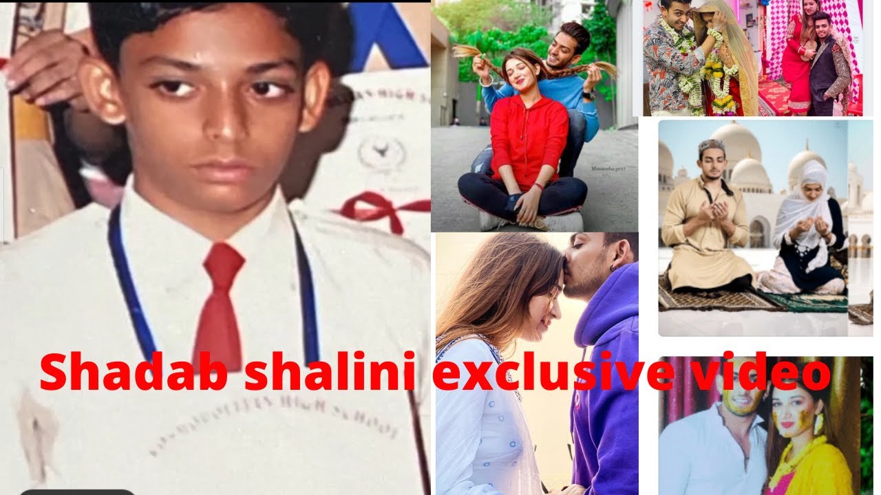 Shadab shalini marriage exclusive video. - YouTube