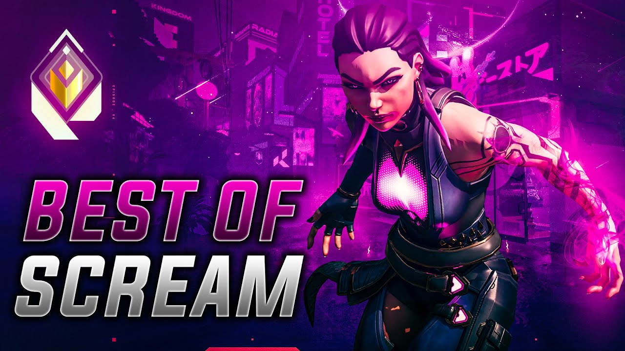 VALORANT SCREAM MONTAGE | BEST OF SCREAM | SCREAM HIGHLIGHTS - YouTube