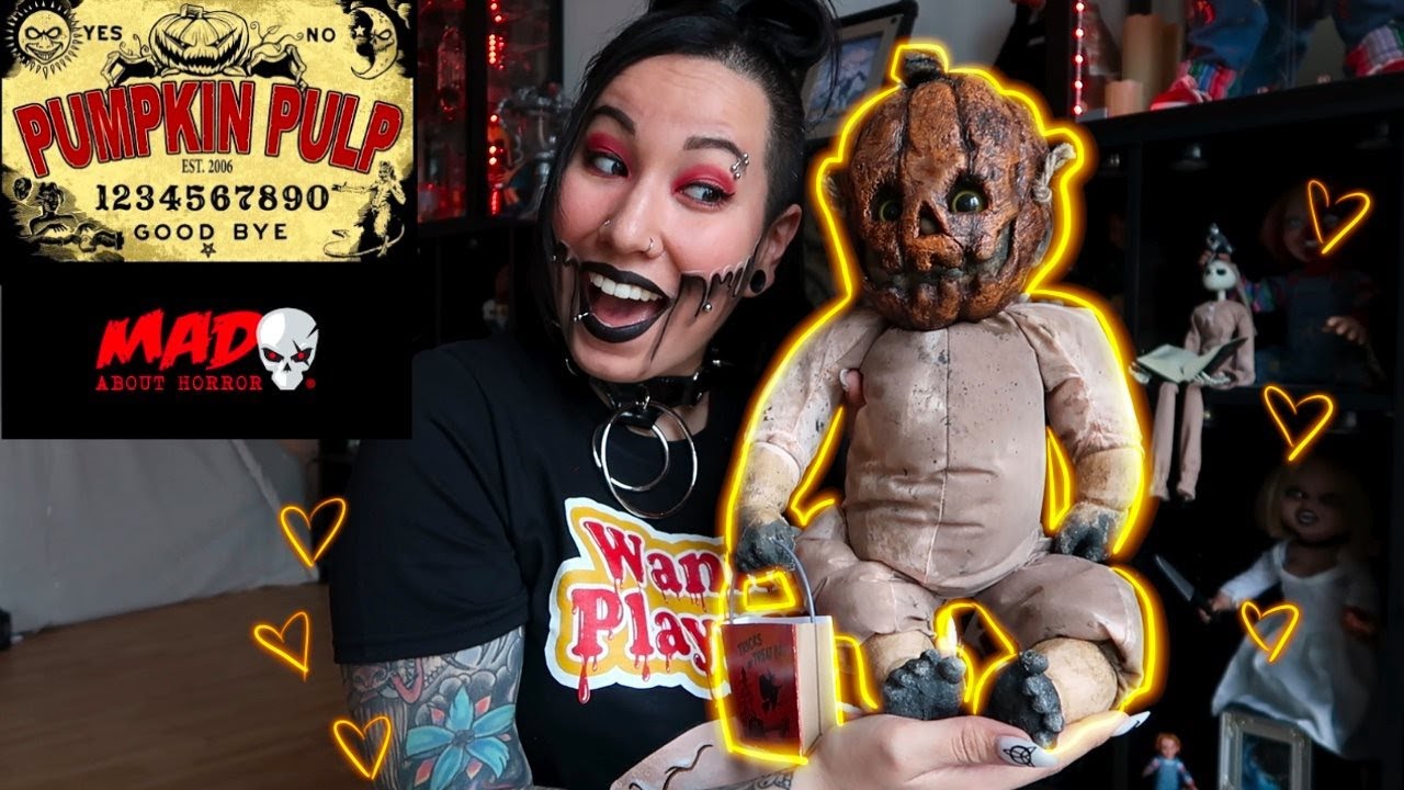 MY HAUNTED PUMPKIN BABY! ||PUMPKIN PULP FOREVERMORE DOLL UNBOXING AND ...