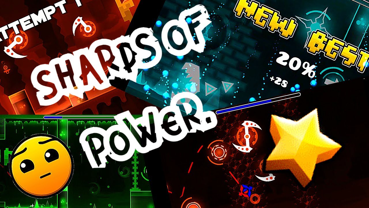 "SHARDS OF POWER'" 100% [HARD - 5 STARS] by LEREVON | Geometry Dash 2.1 ...